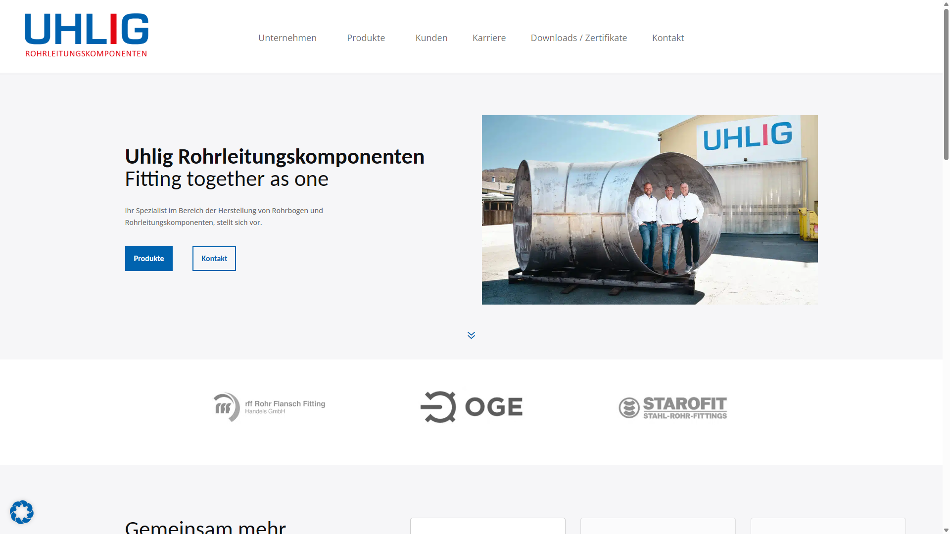 Startseite - Uhlig Rohrleitungskomponenten